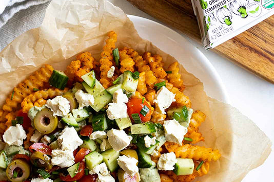 Vegan Greek Poutine