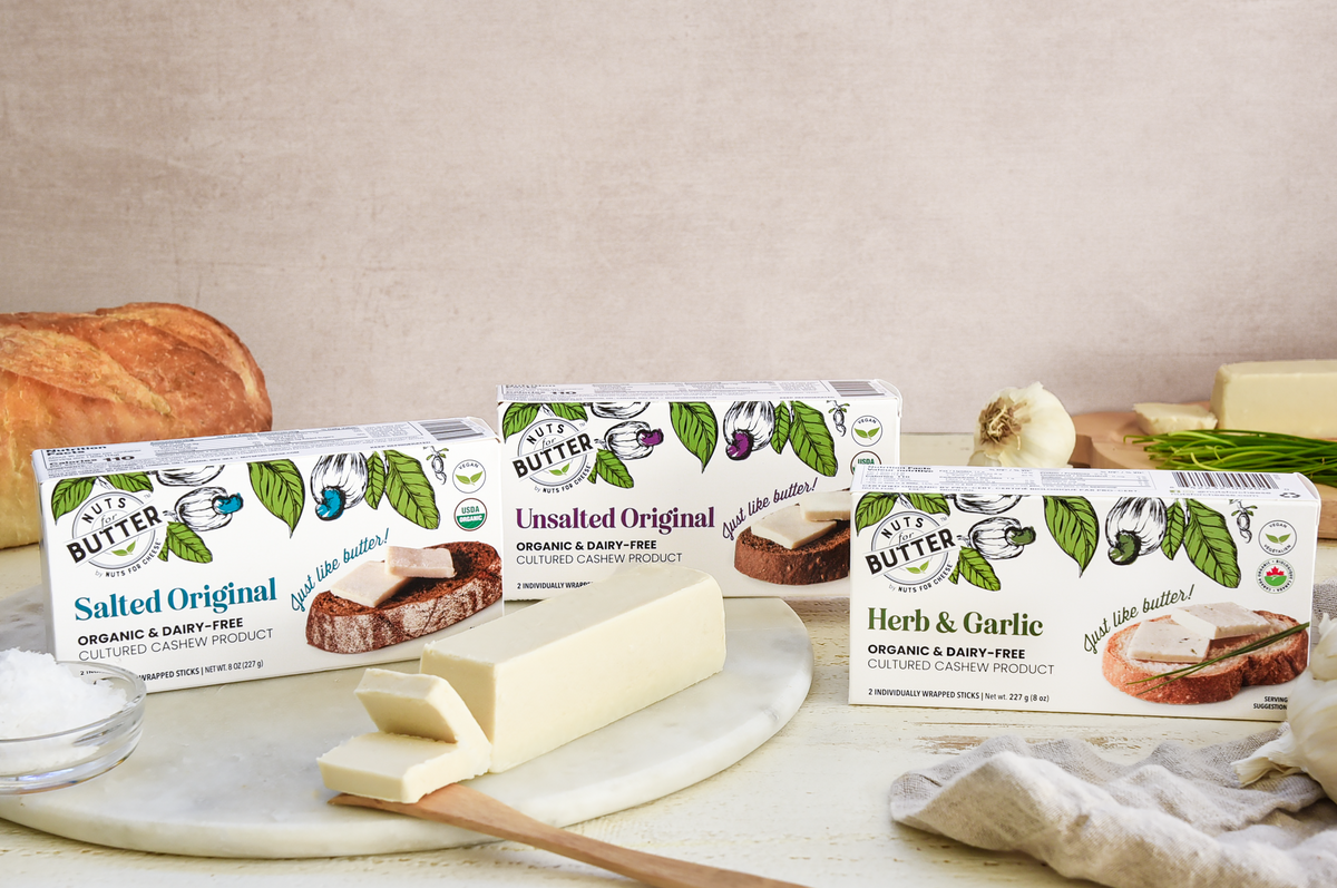 Organic Dairy-Free Butter | Nuts For Butter™