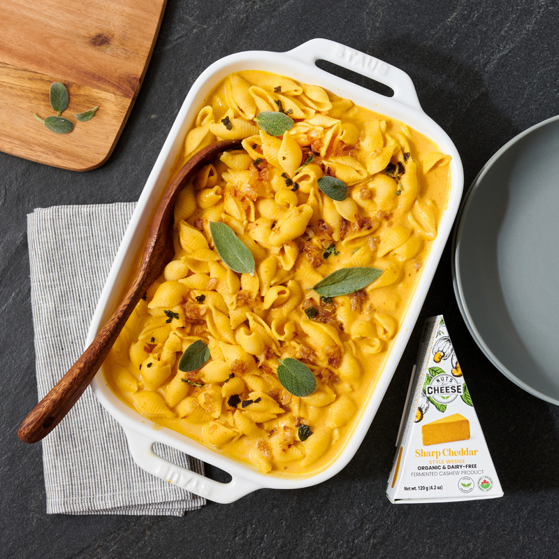 Sharp Cheddar Dairy-Free Cheese | Nuts For Cheese™