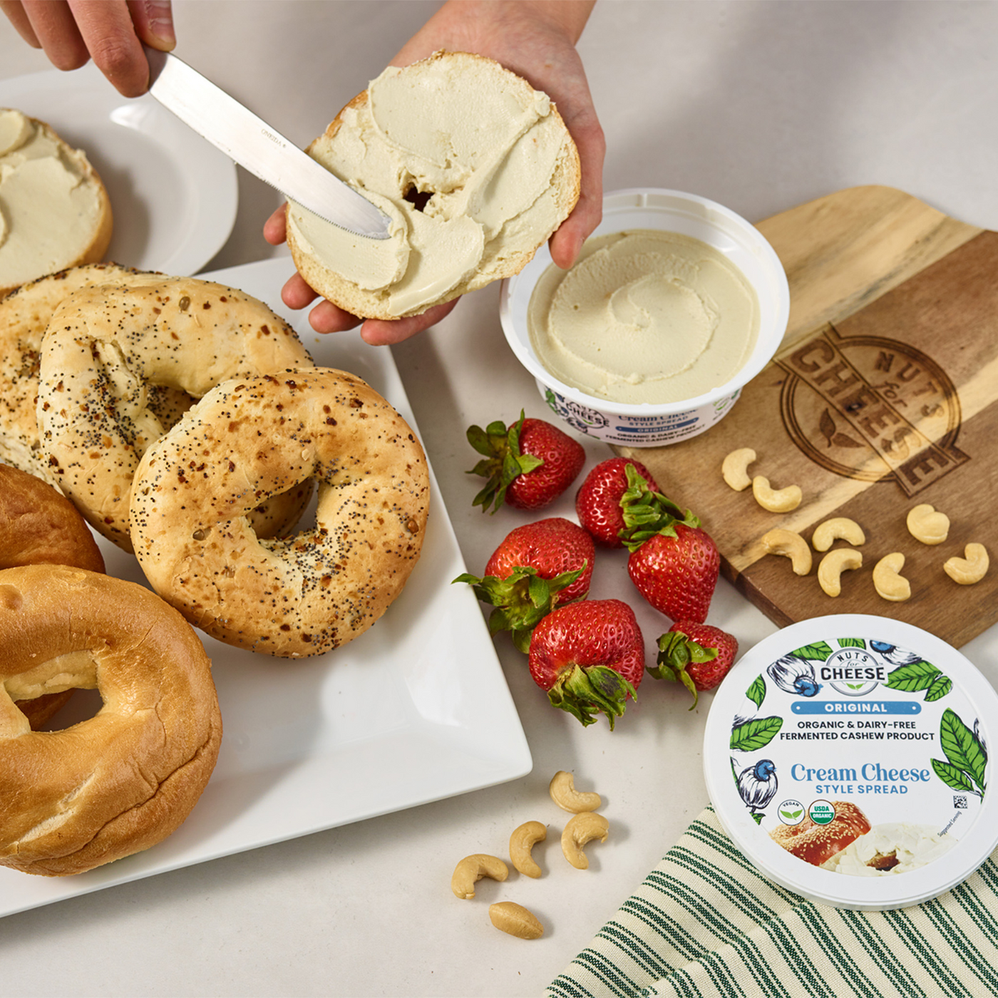 Original Dairy-Free Cream Cheese | Nuts For Cheese™