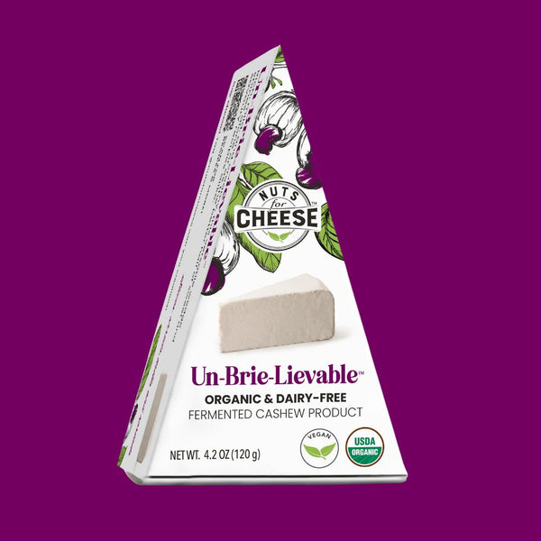 Sharp Cheddar Dairy-Free Cheese | Nuts For Cheese™
