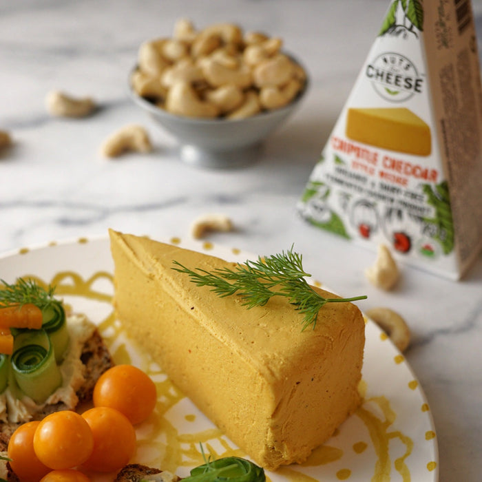 Chipotle Cheddar Dairy-Free Cheese | Nuts For Cheese™